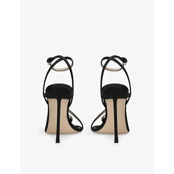 TOM FORD Cassia Crystal-stone Satin Heeled Sandals
