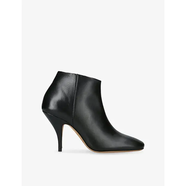 JUDE Credo Heeled Leather Ankle Boots
