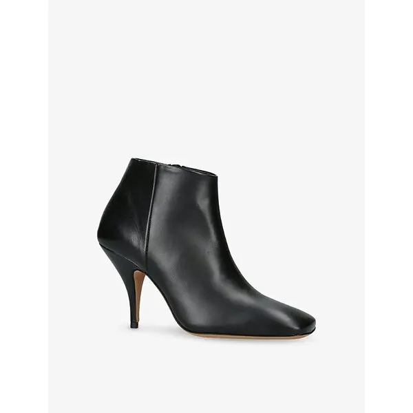 JUDE Credo Heeled Leather Ankle Boots