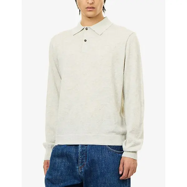 Jacquemus Le Abbracio Wool Polo Shirt