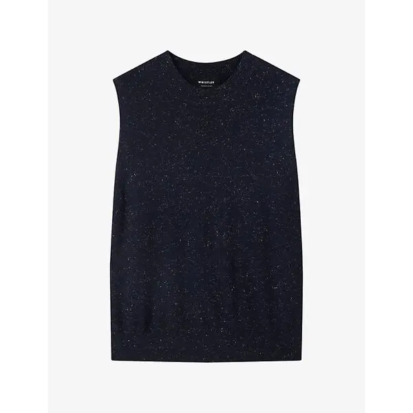 Whistles Annie Sparkle Woven Tank Top