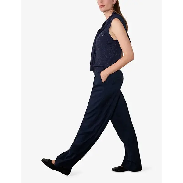 Whistles Annie Sparkle Woven Tank Top