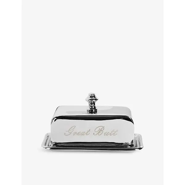 ANNA + NINA Great Butt Stainless Steel Butter Dish