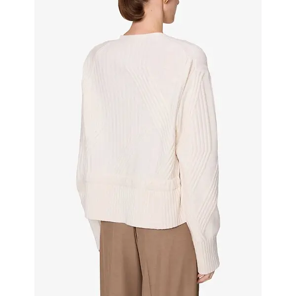 JOSEPH Aristea Rib Merino-wool Cardigan