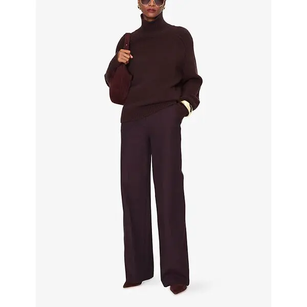 JOSEPH Tilly High-neck Relaxed-fit Cashmere Jumper