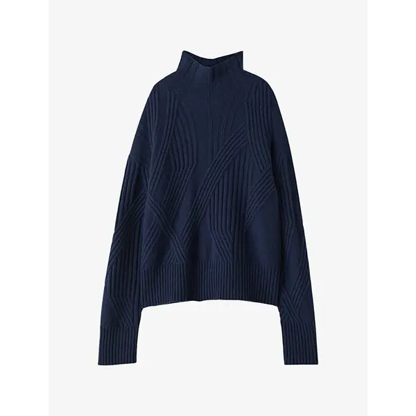 JOSEPH Isabel Rib Merino-wool Jumper