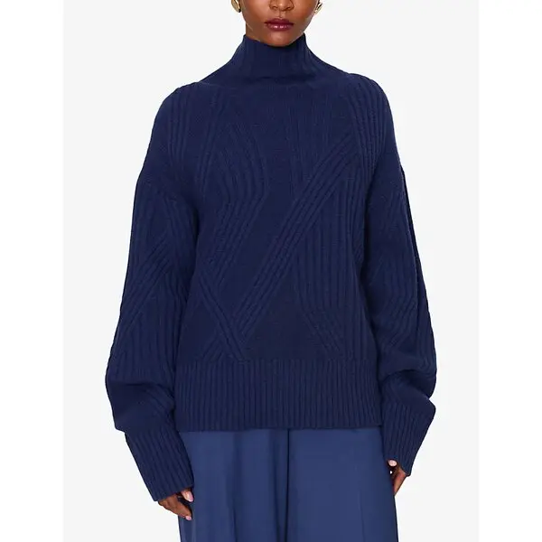 JOSEPH Isabel Rib Merino-wool Jumper