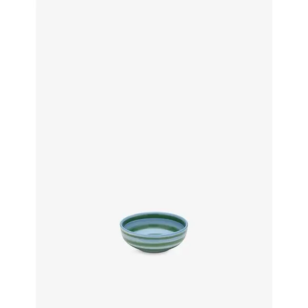 ANNA + NINA Tide Leaf Stoneware Tapas Bowl
