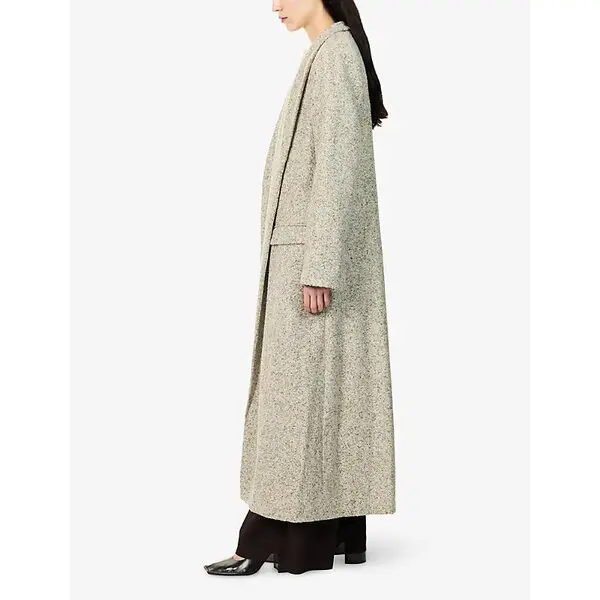 RUOHAN Neris Long Wool-blend Coat
