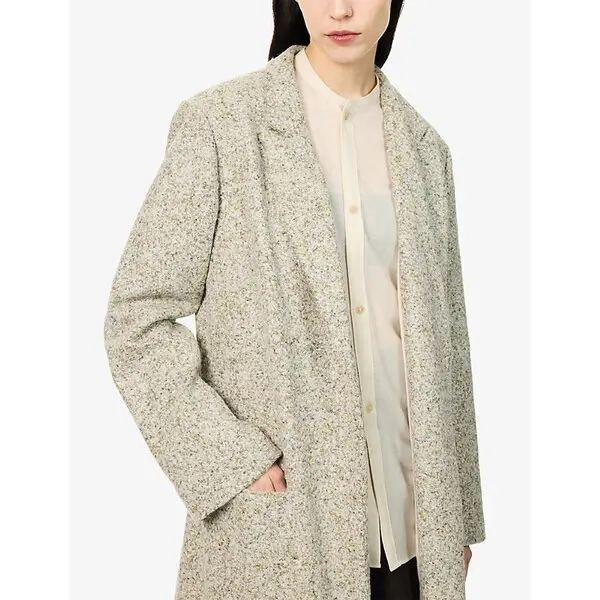 RUOHAN Neris Long Wool-blend Coat