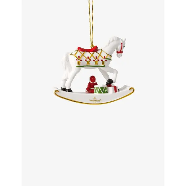 VILLEROY & BOCH Christmas Classics Rocking Horse Christmas Decoration