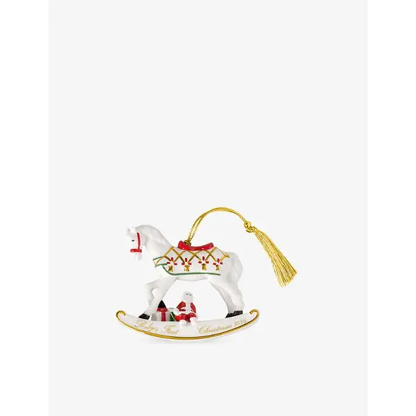 VILLEROY & BOCH Christmas Classics Rocking Horse Christmas Decoration
