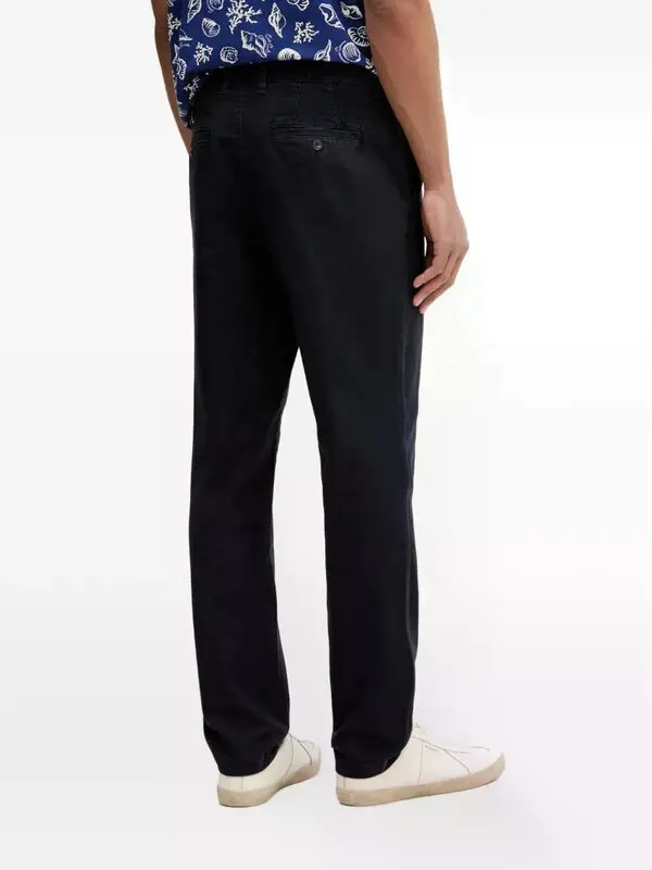 BENETTON Straight-leg Chino Trousers - Blue