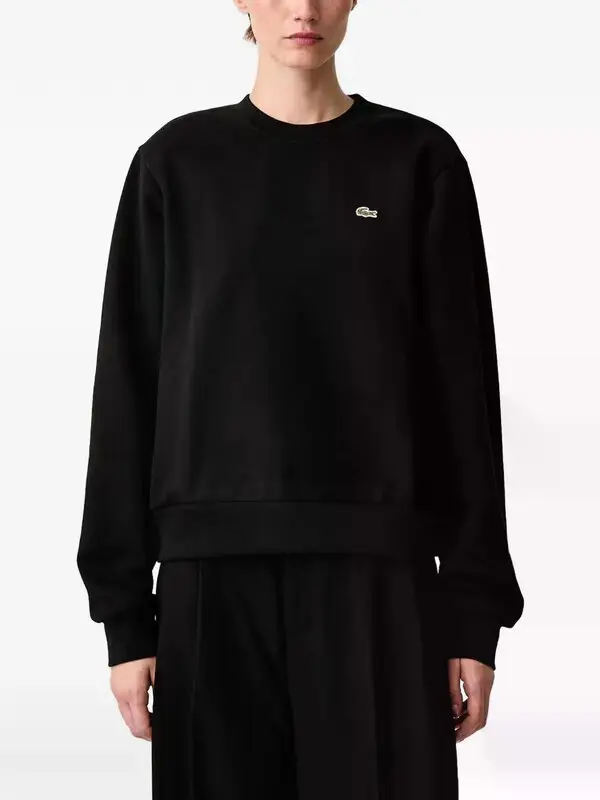 Lacoste Relaxed Fit Fleece Crew Neck Sweatshirt