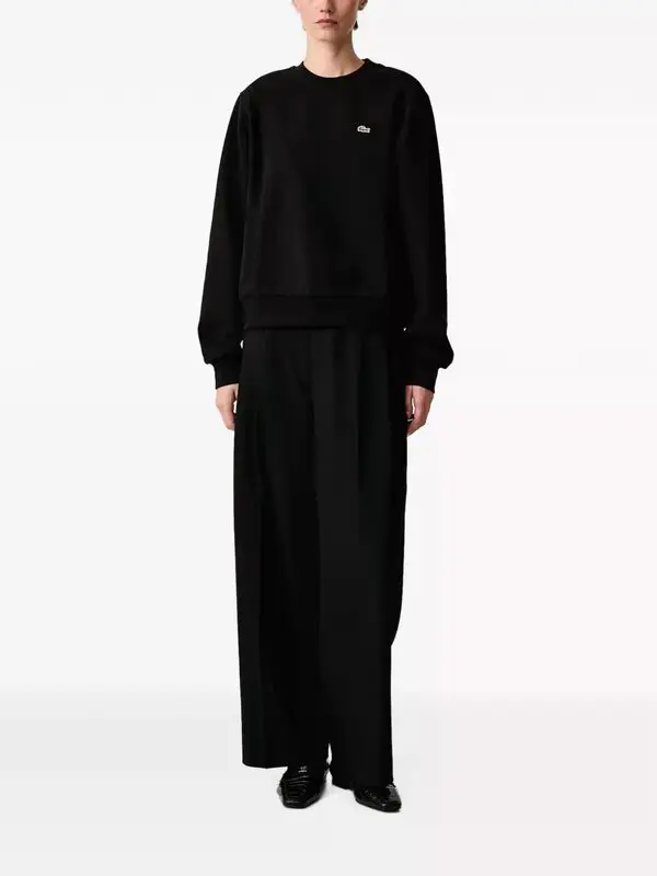 Lacoste Relaxed Fit Fleece Crew Neck Sweatshirt