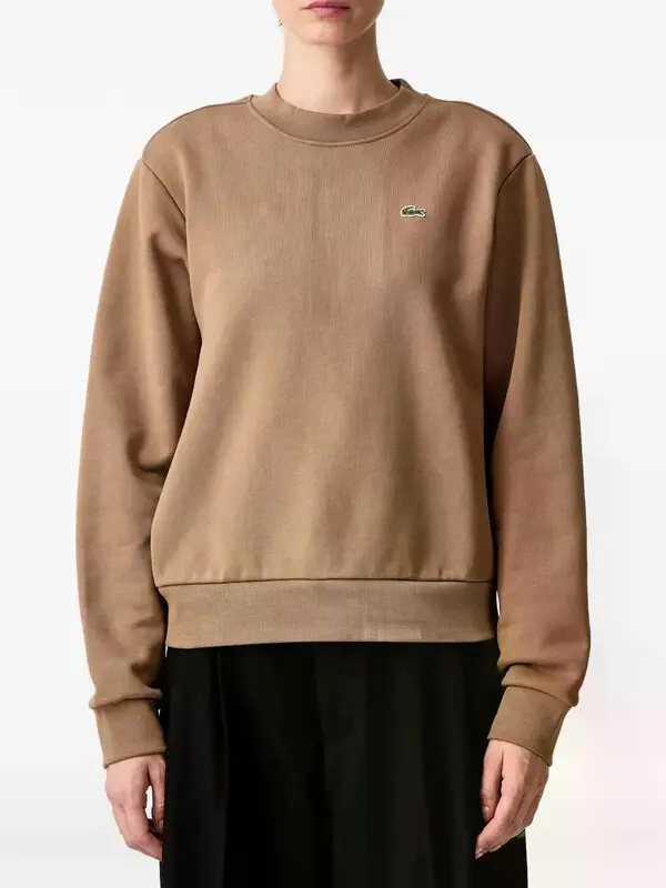 Lacoste Relaxed Fit Fleece Crew Neck Sweatshirt