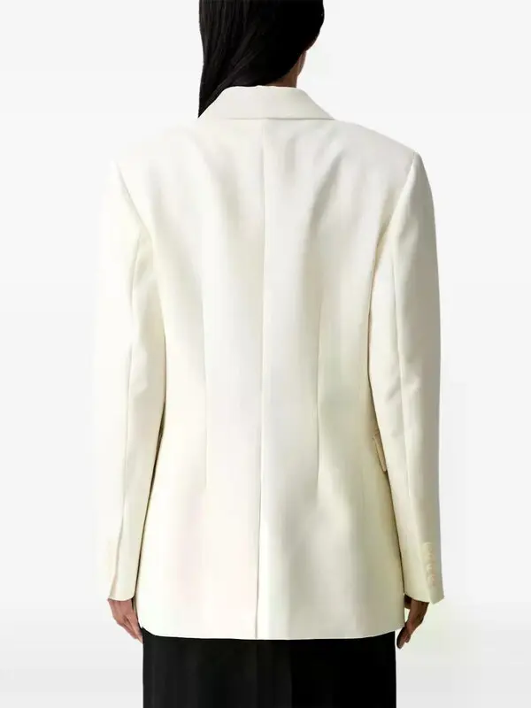ANINE BING Double-breasted Peaked-lapel Blazer