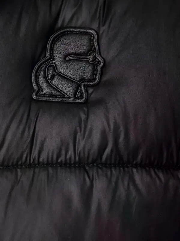 Karl Lagerfeld Logo-patch Quilted Gilet