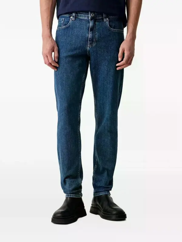 Karl Lagerfeld Logo-patch Straight-leg Jeans