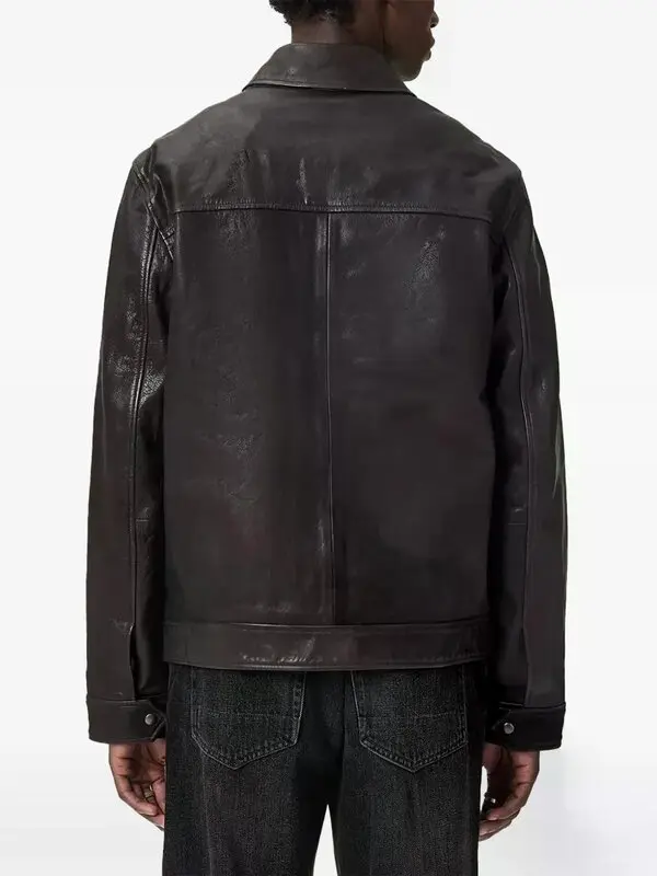 ALLSAINTS Nates Leather Jacket