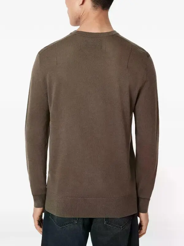 ALLSAINTS Mode Merino Wool Ramskull Jumper