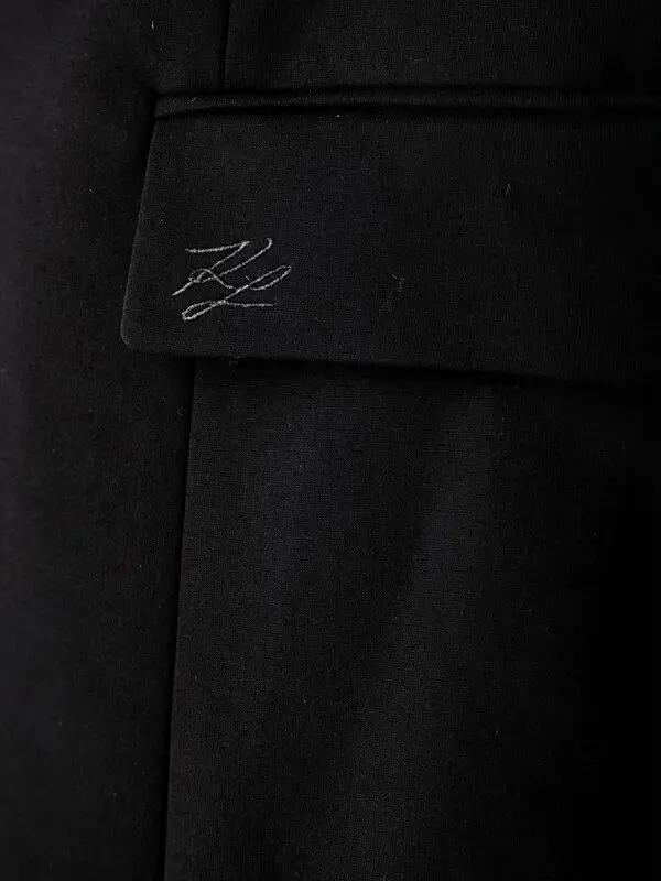 Karl Lagerfeld Structured-shoulder Blazer