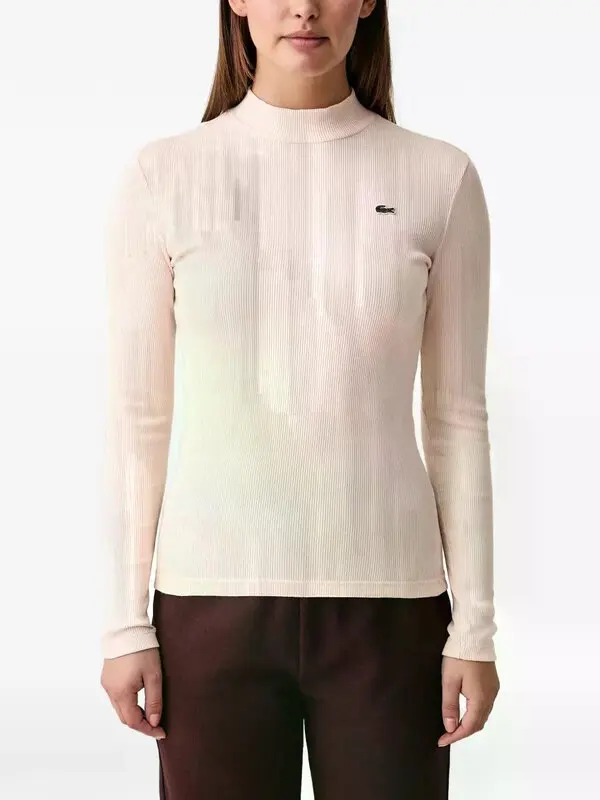 Lacoste Slim-fit High-neck Long-sleeved T-shirt