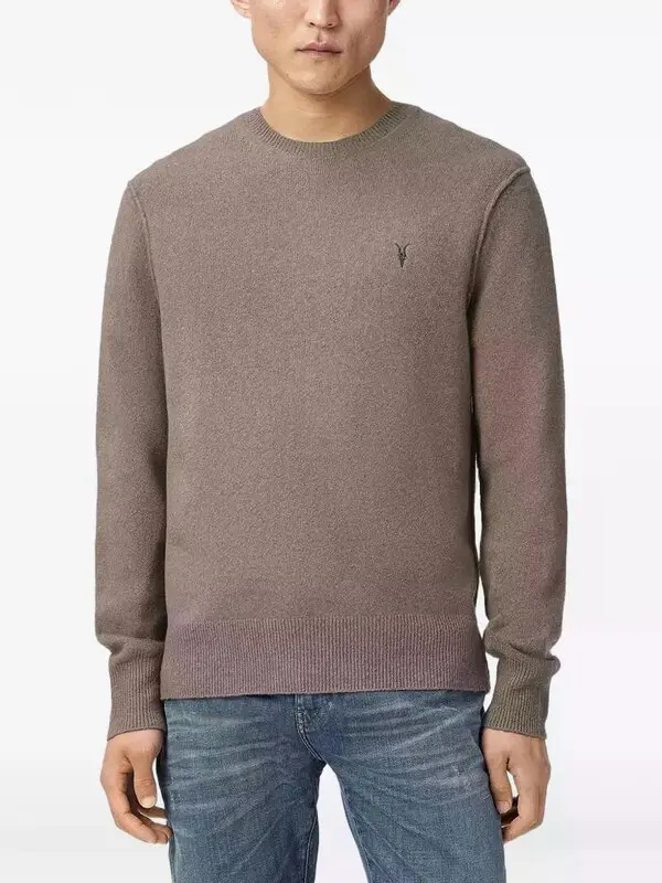 ALLSAINTS Statten Ramskull Crew Neck Jumper