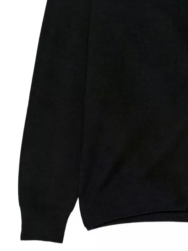 Fedeli Zip-up Knitted Sweater