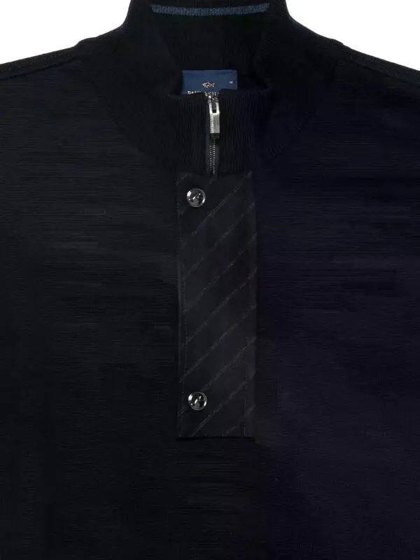 Paul & Shark Half-zip Polo Shirt