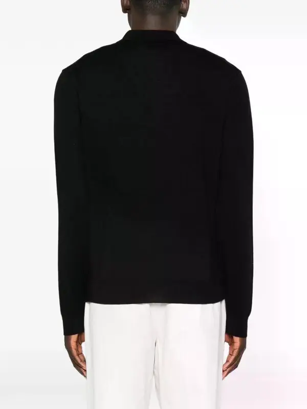 Corneliani Long-sleeve Polo Shirt