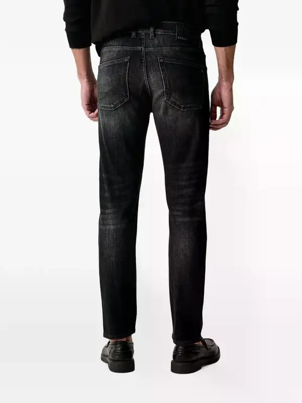 Karl Lagerfeld Faded Whiskered Jeans