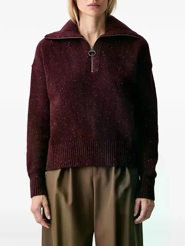 Barbour Lavensdale Quarter-zip Jumper