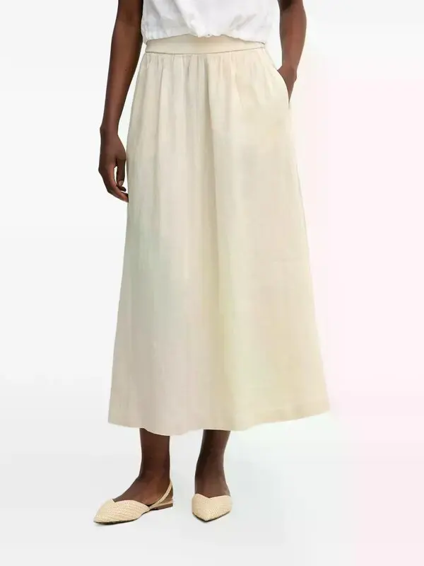 BENETTON Elasticated-waist Gathered Skirt
