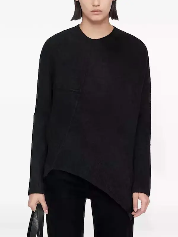 ALLSAINTS Lock Regular-fit Wool–blend Jumper - Black