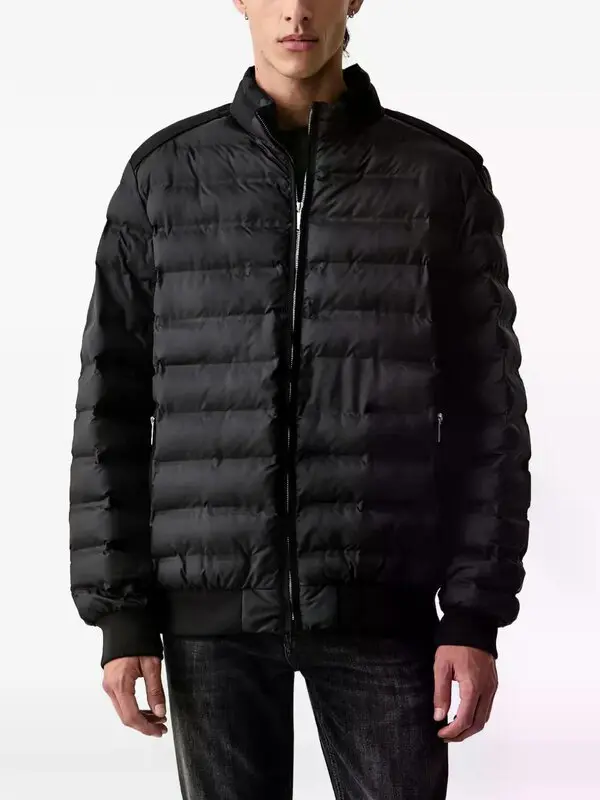 Karl Lagerfeld Quilted High-neck Jacket