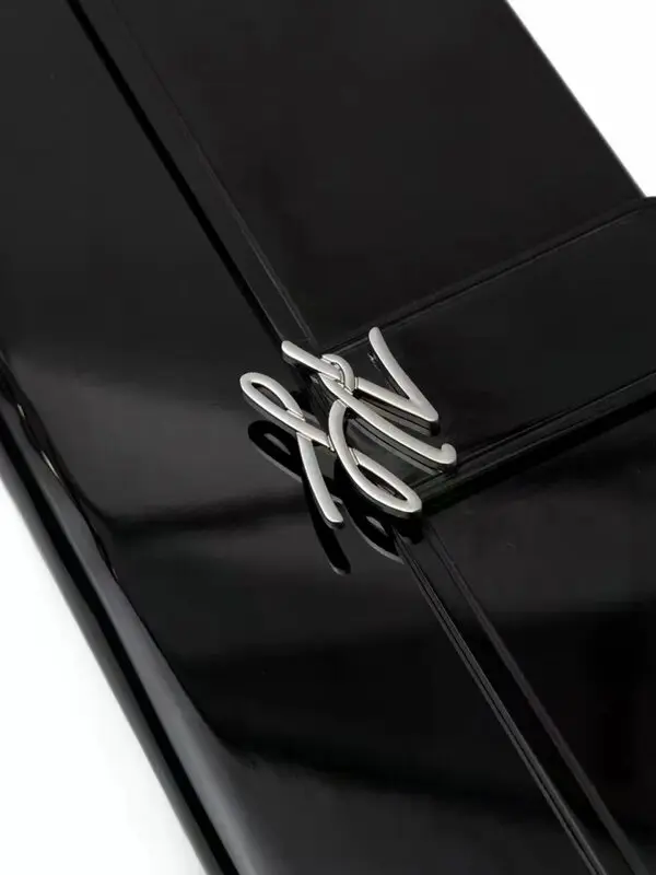 Karl Lagerfeld Logo-plaque Clutch Bag