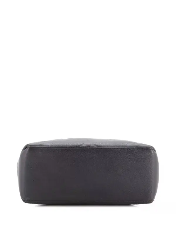 LOUIS VUITTON Petit Palais Handbag Monogram Empreinte Giant Satchel - Black