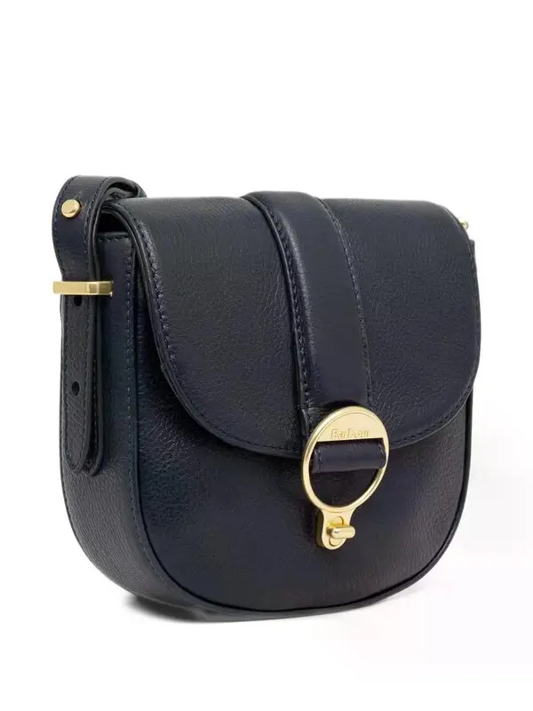 Barbour Elm Leather Crossbody Bag - Blue