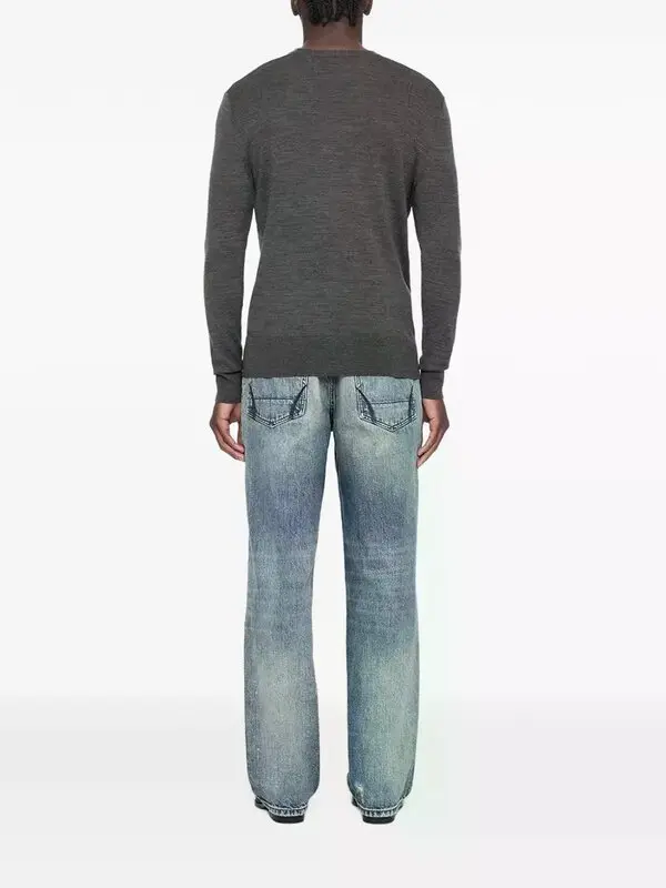 ALLSAINTS Mode Merino Wool Ramskull Jumper
