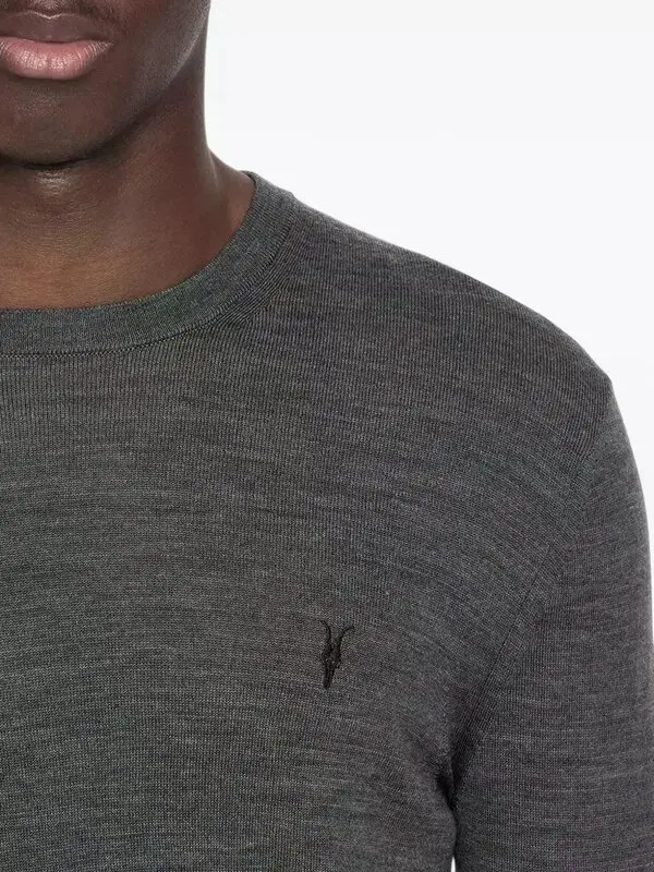 ALLSAINTS Mode Merino Wool Ramskull Jumper