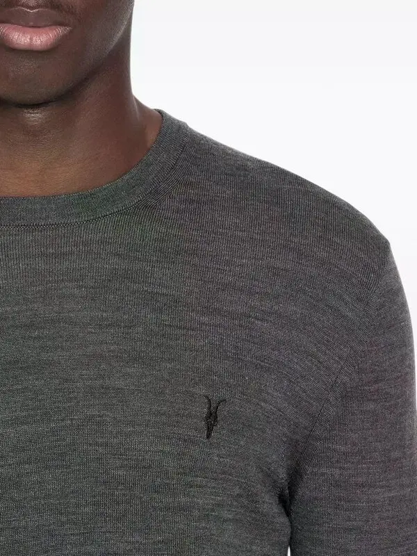 ALLSAINTS Mode Merino Wool Ramskull Jumper