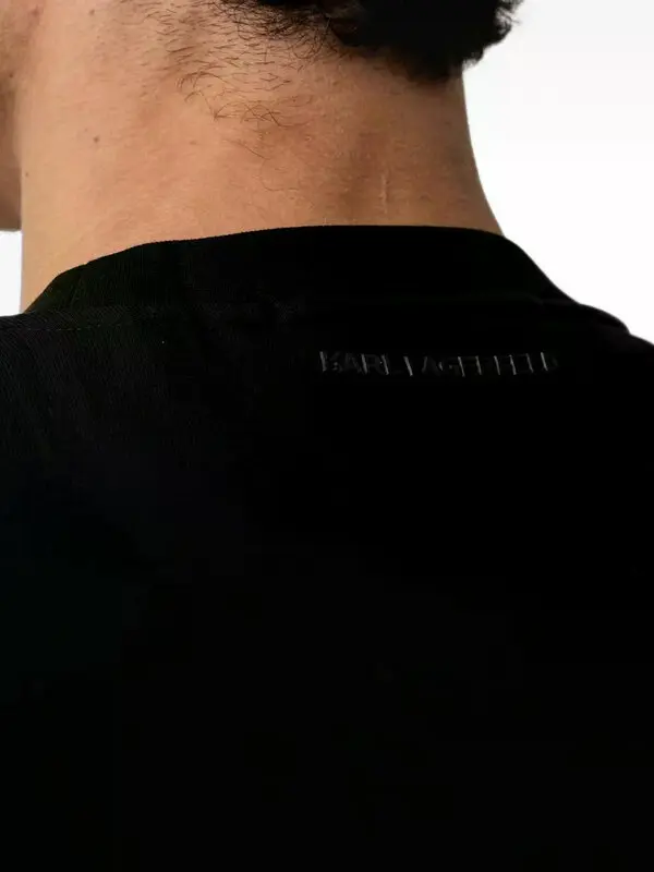 Karl Lagerfeld Monogram-patch Sweater