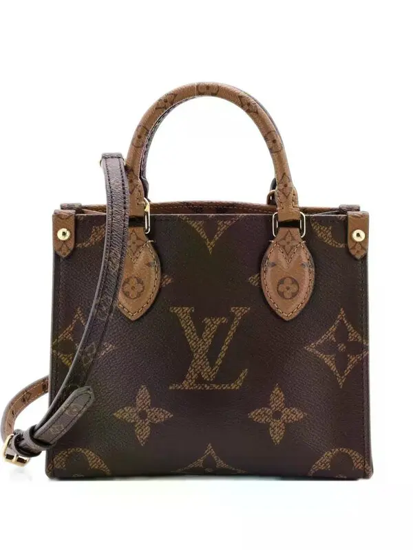 LOUIS VUITTON Onthego Reverse Monogram Giant Bb Tote Bag