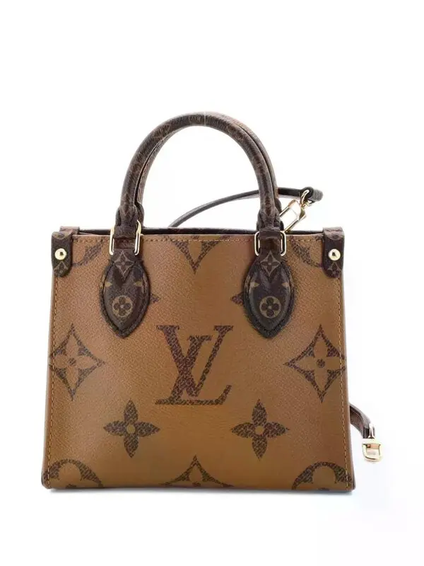 LOUIS VUITTON Onthego Reverse Monogram Giant Bb Tote Bag