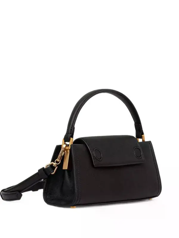 Karl Lagerfeld Logo-plaque Leather Shoulder Bag