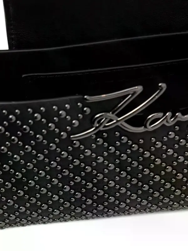 Karl Lagerfeld Karl Signature Studded Tote Bag