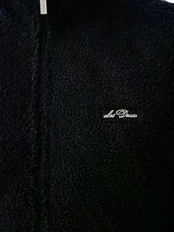 LES DEUX Logo-patch Fleece Vest