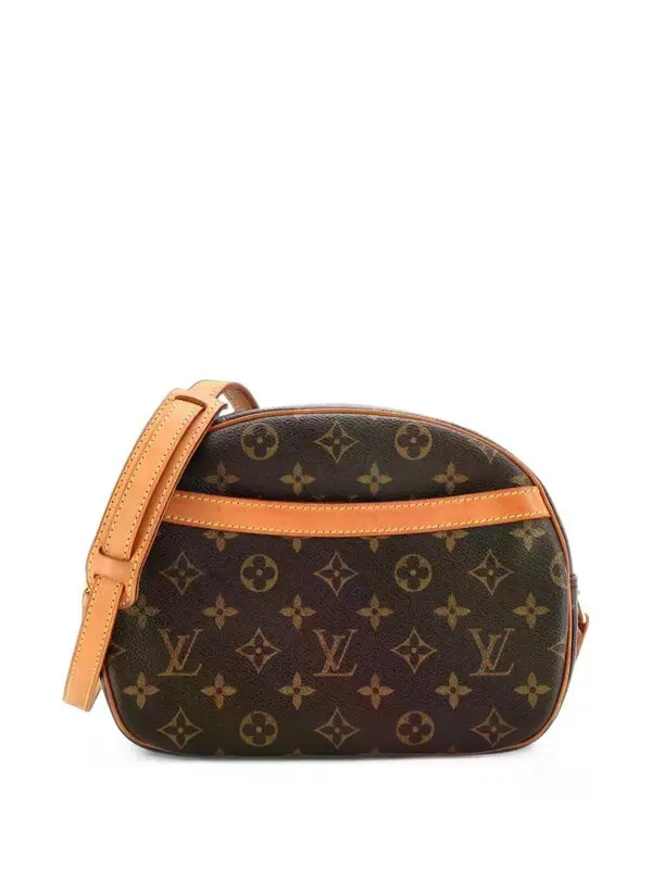 LOUIS VUITTON Blois Handbag Monogram Canvas Crossbody Bag
