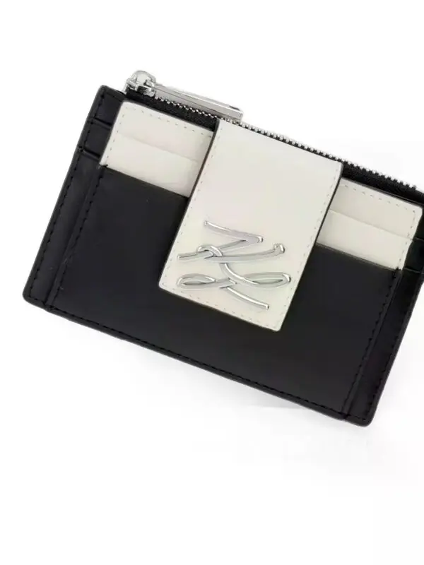 Karl Lagerfeld Logo-plaque Card Holder